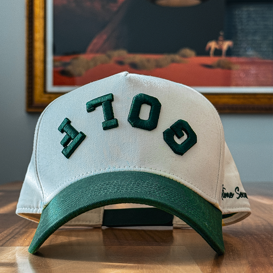 The Upside Down 'Golf' Hat | 'Tee Time Secured' Golf Snap Back ...